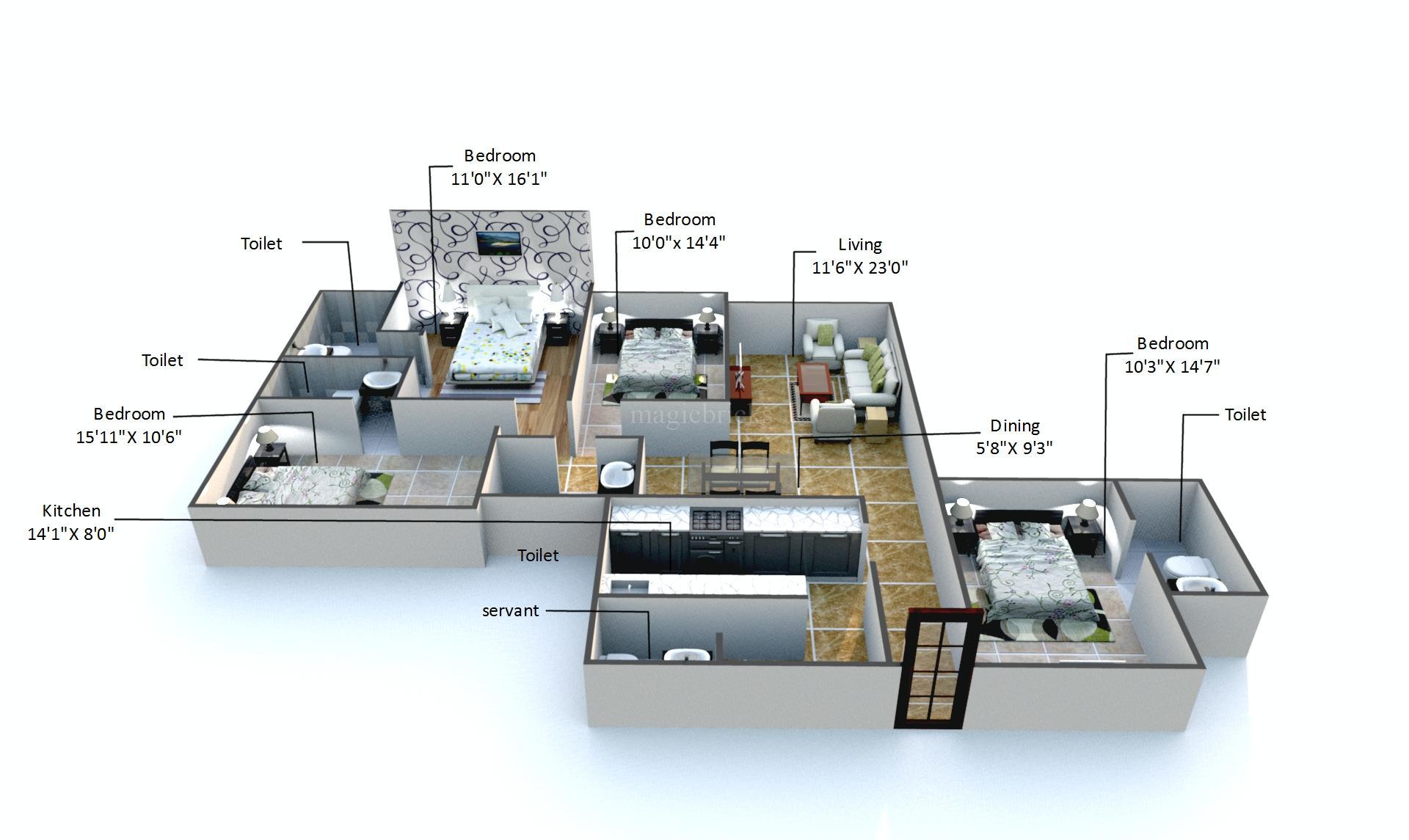 Raheja Classique in Andheri West, Mumbai: Price, Brochure, Floor Plan ...