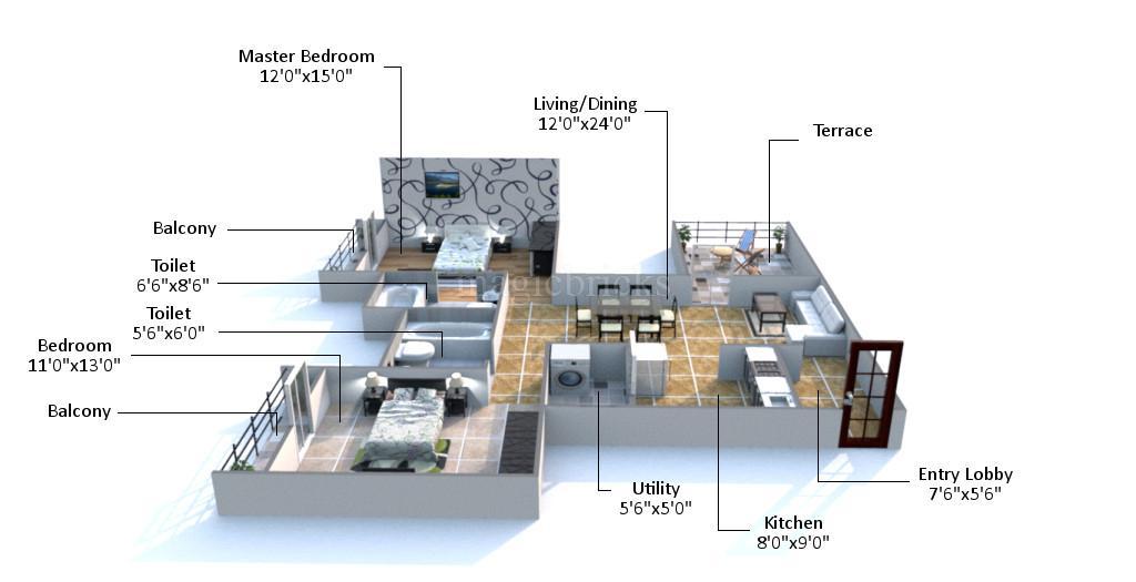 Marvel Albero in Kondhwa, Pune: Price, Brochure, Floor Plan, Reviews