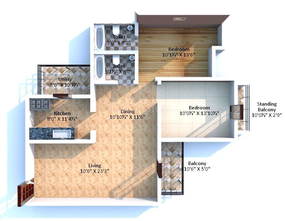 Cedar Luxuria in Mansarovar Extension, Jaipur: Price, Brochure, Floor ...