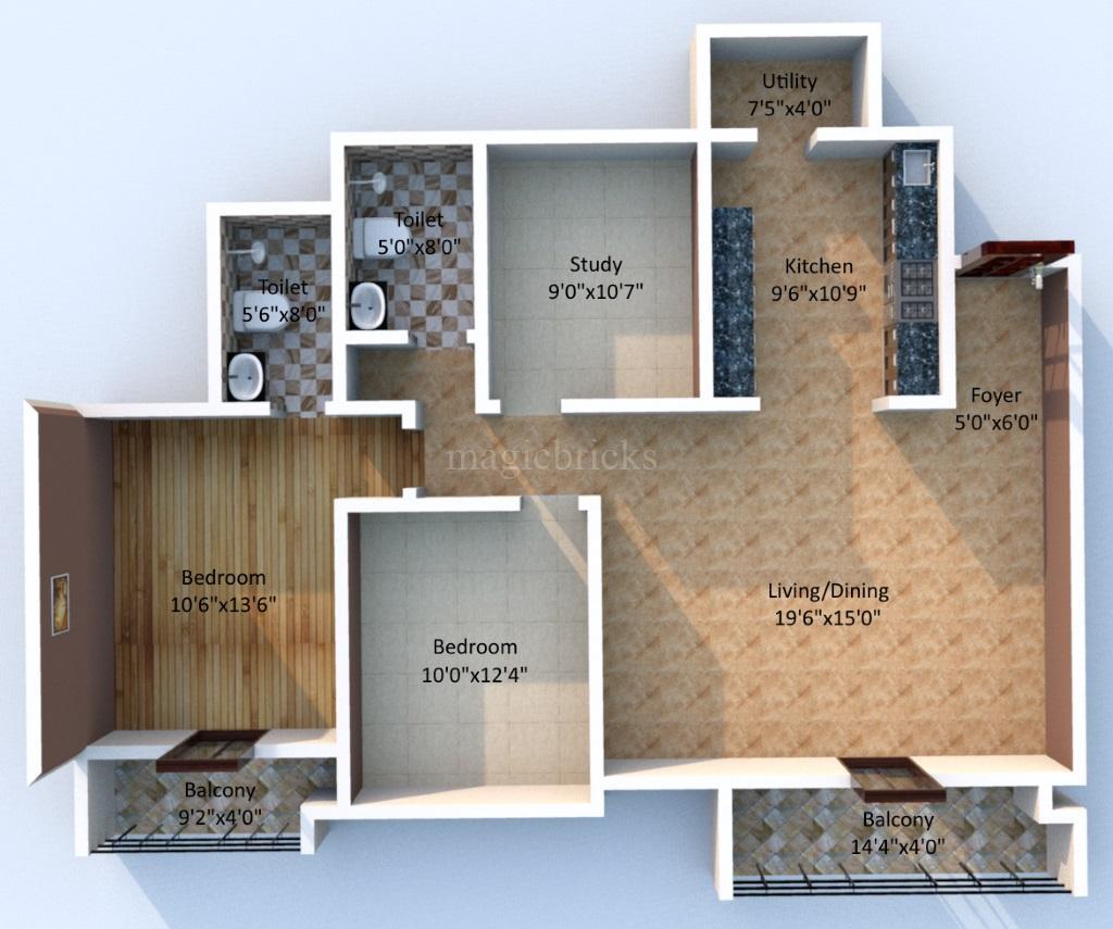 Megapolis Sangria Towers in Hinjewadi, Pune: Price, Brochure, Floor ...