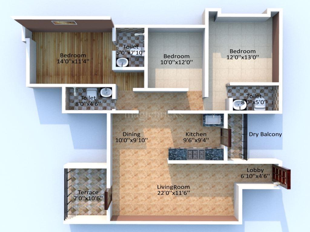 Kumar Picasso in Hadapsar, Pune: Price, Brochure, Floor Plan, Reviews