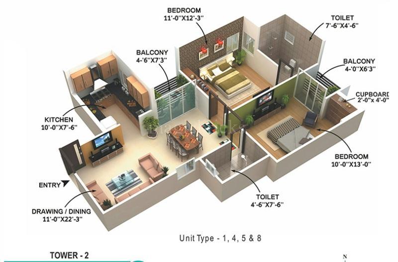 Agrawal Sagar Lakeview Homes in Ayodhya Bypass, Bhopal: Price, Brochure ...