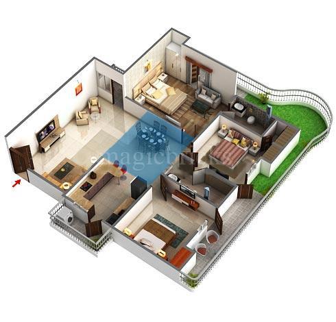 Gaur Valerio in Indirapuram, Ghaziabad: Price, Brochure, Floor Plan ...