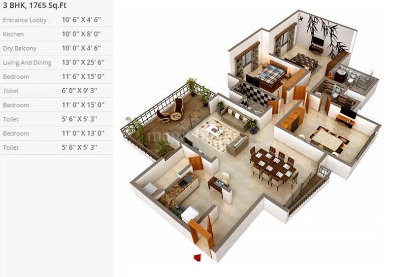 Marvel Azure in Magarpatta City, Pune: Price, Brochure, Floor Plan, Reviews