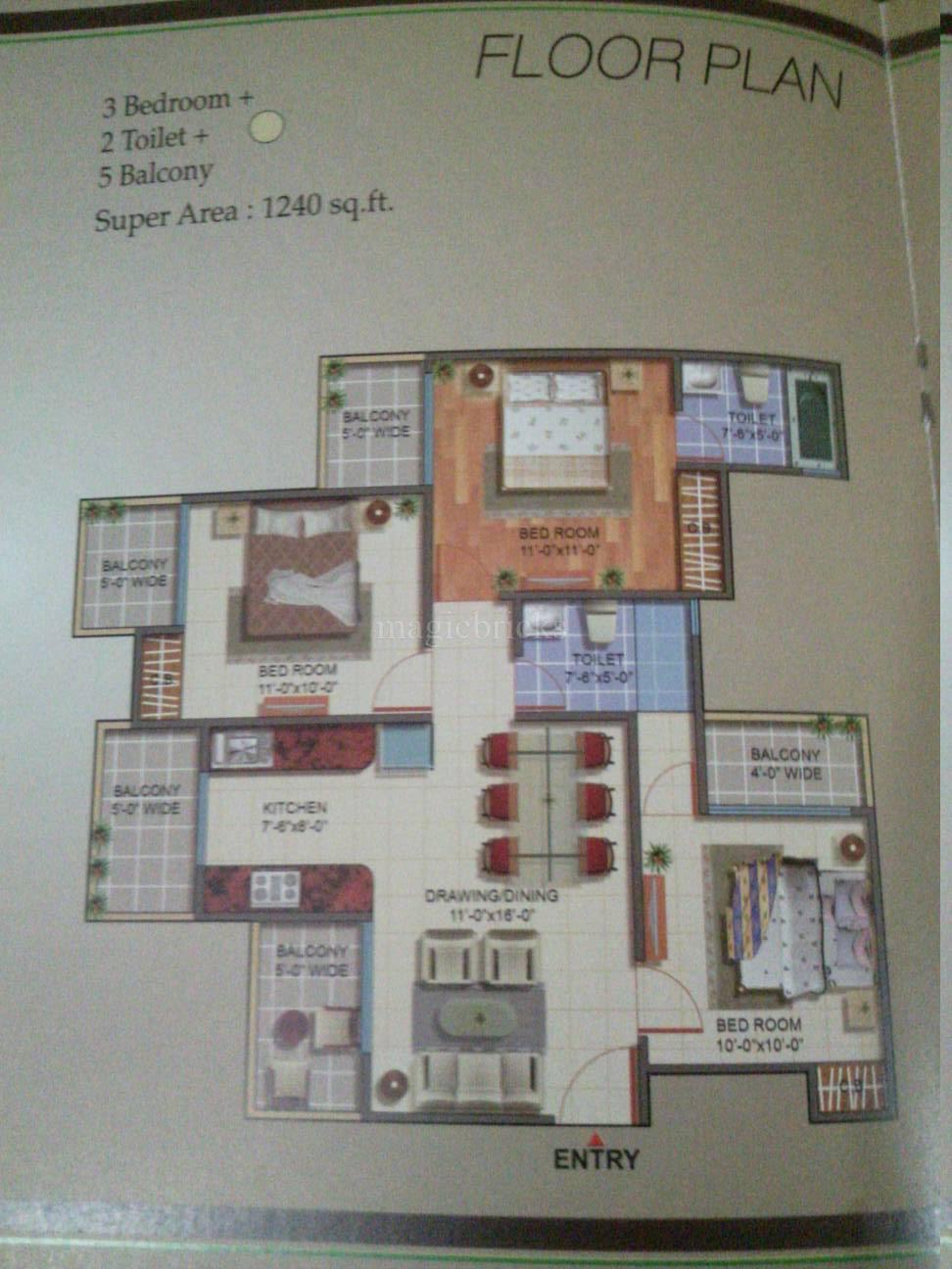 Skytech Colours Avenue in Noida Extension, Greater Noida: Price ...