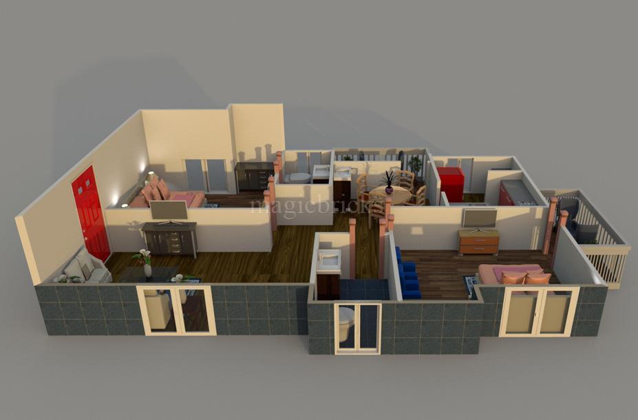 SRS Mile Stone Floor Plan, Chennai: Layouts, Sizes, Configurations
