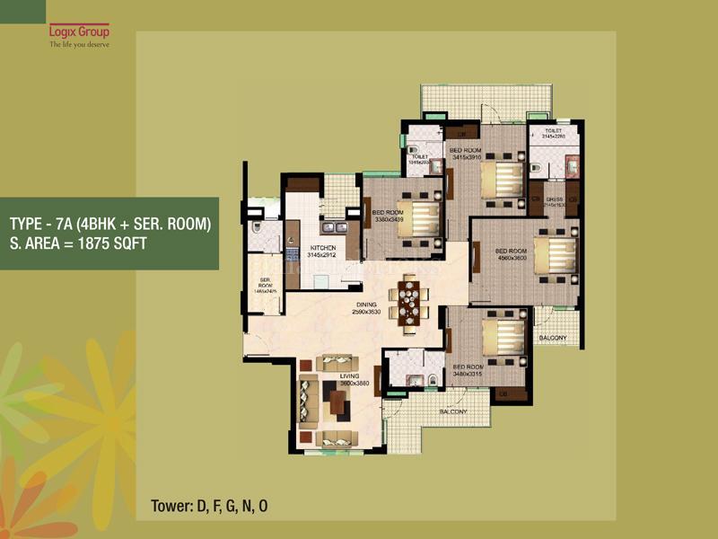 Logix Blossom County in Sector 137, Noida: Price, Brochure, Floor Plan ...