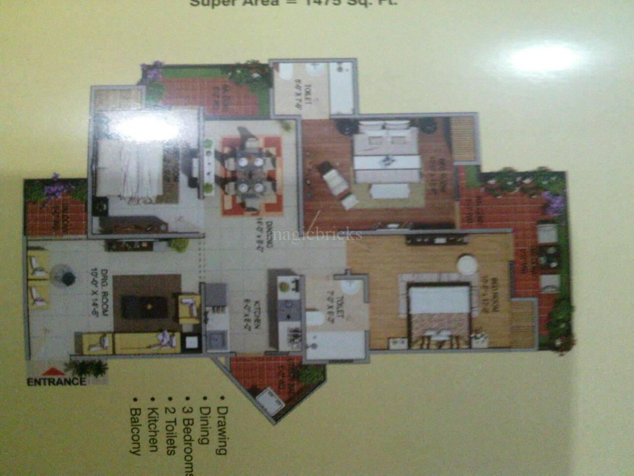 Divyansh Flora in Noida Extension, Noida: Price, Brochure, Floor Plan ...