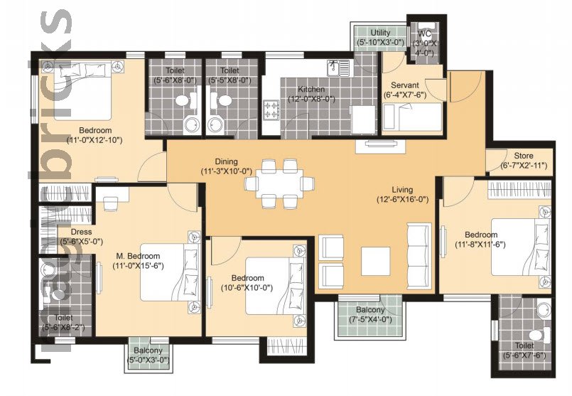 Unitech Sunbreeze in Sector 69 , Gurgaon: Price, Brochure, Floor Plan ...