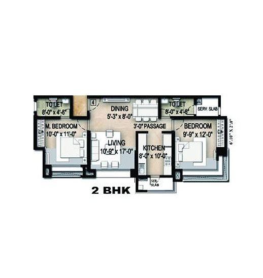 Neelkanth Palms in Thane West, Thane: Price, Brochure, Floor Plan, Reviews