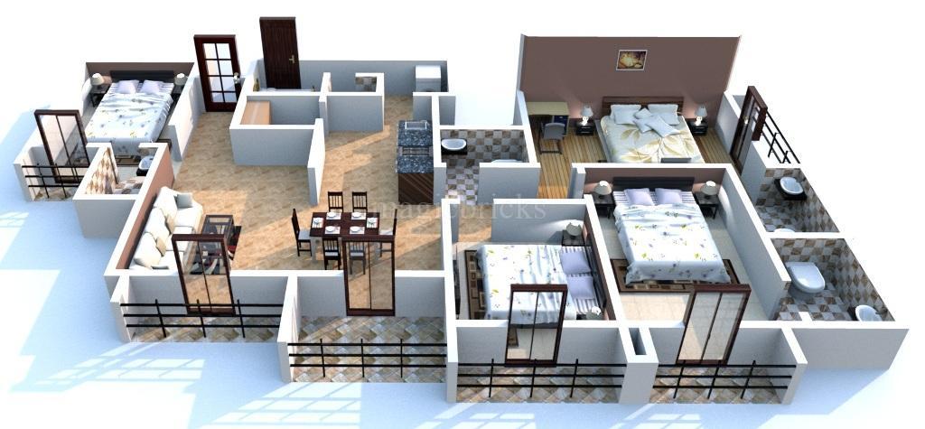 Gala Marvella in South Bopal, Ahmedabad: Price, Brochure, Floor Plan ...