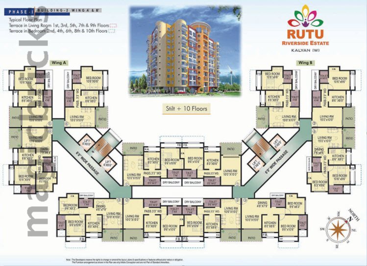 Rutu Riverside Estate in Kalyan West, Beyond Thane: Price, Brochure ...