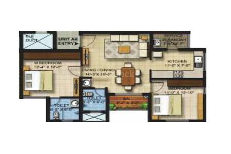 Newry Park Towers in Anna Nagar, Chennai: Price, Brochure, Floor Plan ...