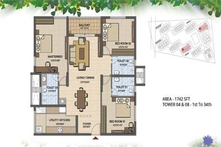 Phoenix Primea in Gachibowli, Hyderabad: Price, Brochure, Floor Plan ...