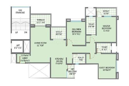 Icon Iriz Tower in Baner, Pune: Price, Brochure, Floor Plan, Reviews