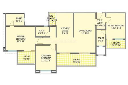 Icon Mayfair Towers in Shivajinagar, Pune: Price, Brochure, Floor Plan ...
