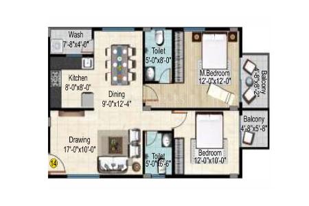 KNR Krishna Reddy Enclave in Doddanekundi, Bangalore: Price, Brochure ...