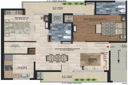 Modern City in Kharar, Mohali: Price, Brochure, Floor Plan, Reviews