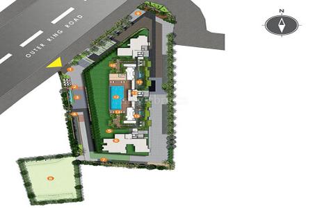 Prestige Ferns Galaxy in Bellandur, Bangalore: Price, Brochure, Floor ...