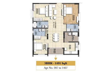 RVI Towers in Velachery, Chennai: Price, Brochure, Floor Plan, Reviews