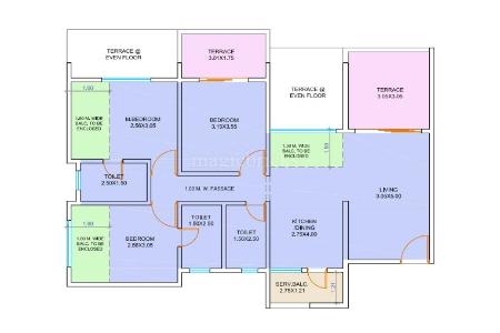 Kolte Patil Life Republic Sector R16 16th Avenue Arezo F Building in ...