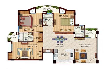 UPAVP Kailash Enclave in Vrindavan Colony, Lucknow: Price, Brochure ...