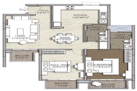 Brigade Symphony in Metagalli, Mysore: Price, Brochure, Floor Plan, Reviews