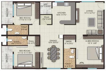 Vuda Haritha Apartments in Madhurawada, Visakhapatnam: Price, Brochure ...