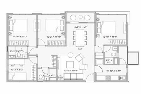 Vinayak Atlantis in New Town, Kolkata: Price, Brochure, Floor Plan, Reviews