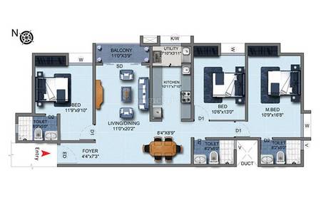 Gopalan Millennium Tower in Brookefield, Bangalore: Price, Brochure ...
