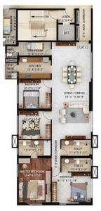 Merlin Rise Sports Republic Phase 1 A in Rajarhat, Kolkata: Price ...