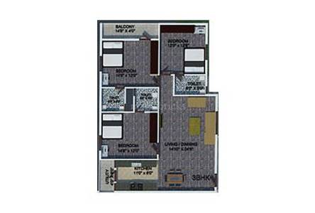 V Renaissance Pai Layout in Pai Layout-Mahadevapura, Bangalore: Price ...