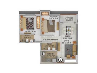 Emami Tower in Dum Dum, Kolkata: Price, Brochure, Floor Plan, Reviews