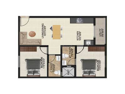 Puravankara Purva Midtown Residences in KR Puram, Bangalore: Price ...