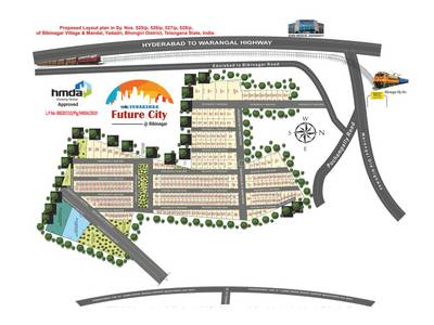 Siyora Health City Phase I in Bibinagar, Hyderabad: Price, Brochure ...