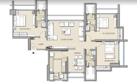 Maitri Gardens in Pokharan Road Number 2, Thane: Price, Brochure, Floor ...