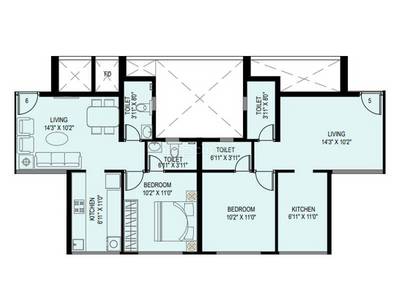 Bhoomi Ellora Olearise in Kopar Khairane, Navi Mumbai: Price, Brochure ...