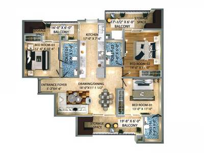Central Town in Zirakpur, Chandigarh: Price, Brochure, Floor Plan, Reviews