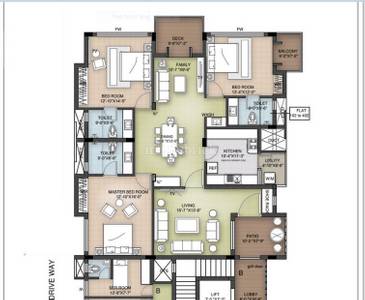 Newry Park Towers in Anna Nagar, Chennai: Price, Brochure, Floor Plan ...