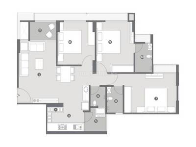 Titanium World Tower in SG Highway, Ahmedabad: Price, Brochure, Floor ...