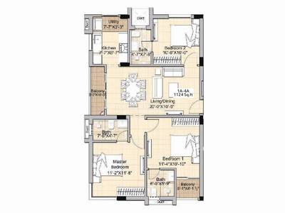 Newry Park Towers in Anna Nagar, Chennai: Price, Brochure, Floor Plan ...