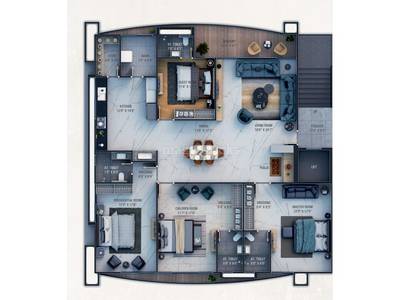 Raghuvir Sheron in Vesu, Surat: Price, Brochure, Floor Plan, Reviews