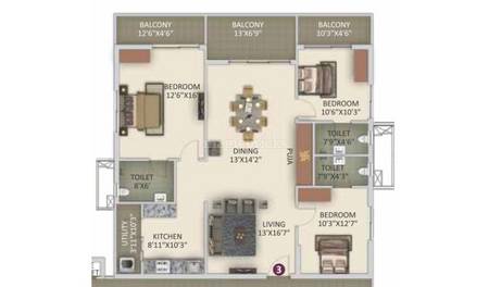 Candeur Skyline in Puppalaguda, Hyderabad: Price, Brochure, Floor Plan ...