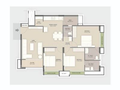 Pancham Heights in New Sama Road, Vadodara: Price, Brochure, Floor Plan ...