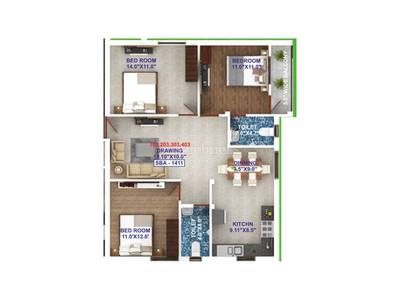 Z Estates Z1 in Patia, Bhubaneswar: Price, Brochure, Floor Plan, Reviews