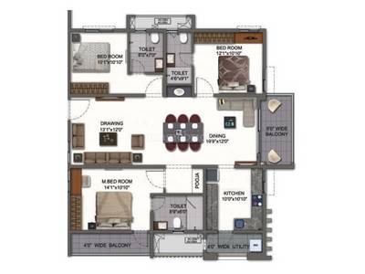 Honer Signatis in Kukatpally, Hyderabad: Price, Brochure, Floor Plan ...
