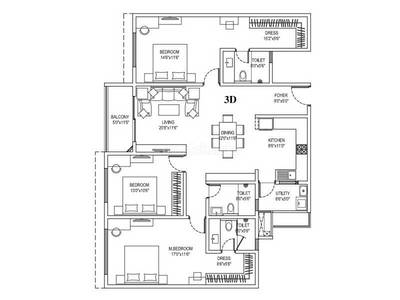 BDA Gunjur Housing Project in Gunjur, Bangalore: Price, Brochure, Floor ...