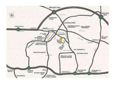 MSM Sambavathi Lake View in Suraram, Hyderabad: Price, Brochure, Floor ...