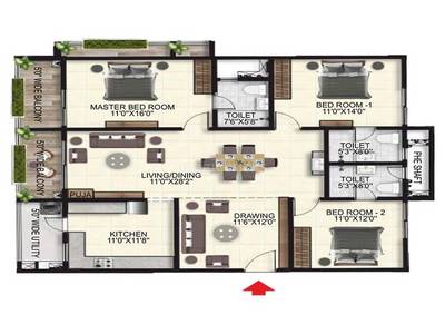 Springview Elegance in Kondapur, Hyderabad: Price, Brochure, Floor Plan ...