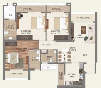 Raheja Prime One in Juinagar, Navi Mumbai: Price, Brochure, Floor Plan ...